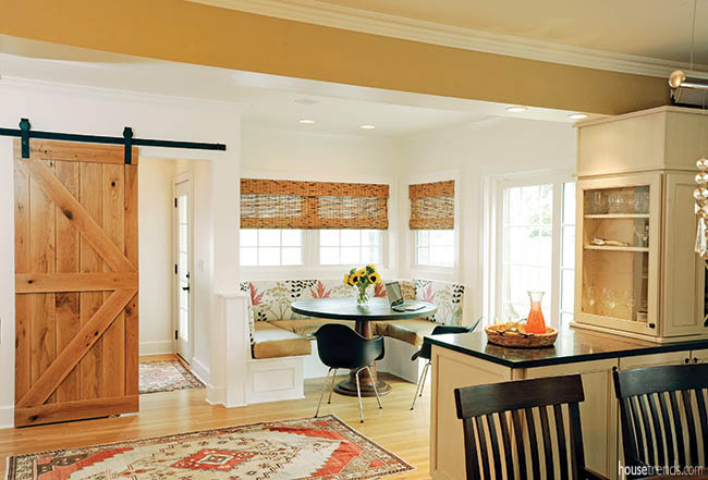 Sliding barn doors open up a world of possibilities