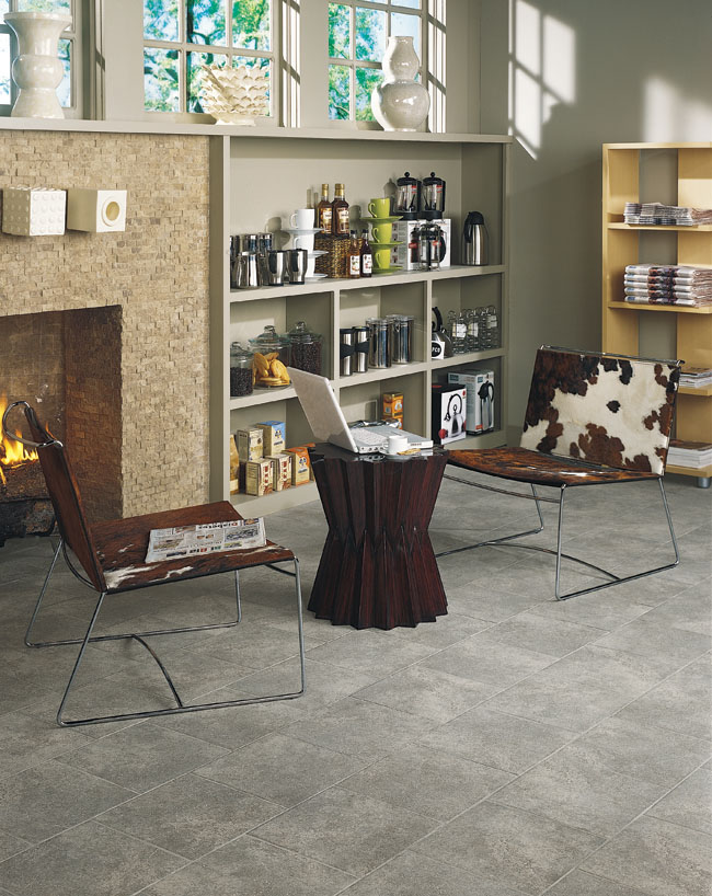 Tile flooring rules all