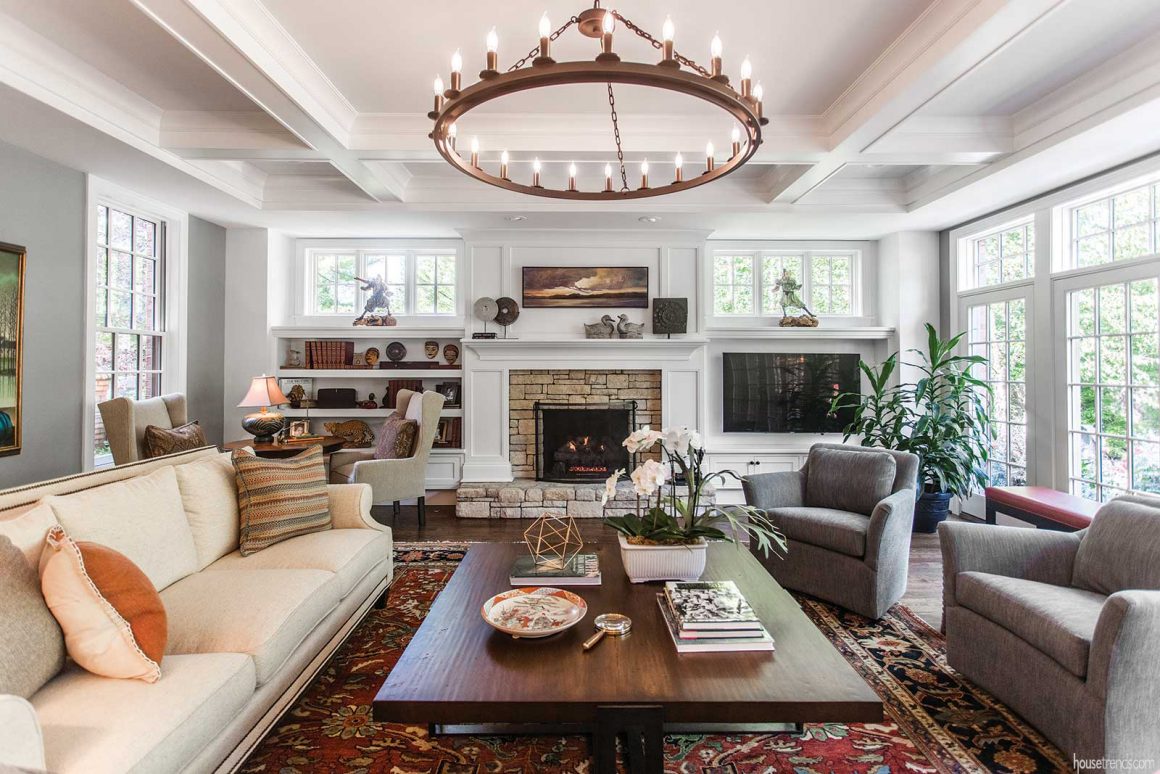 Renovation reworks the floor plan from the inside out of a dated home