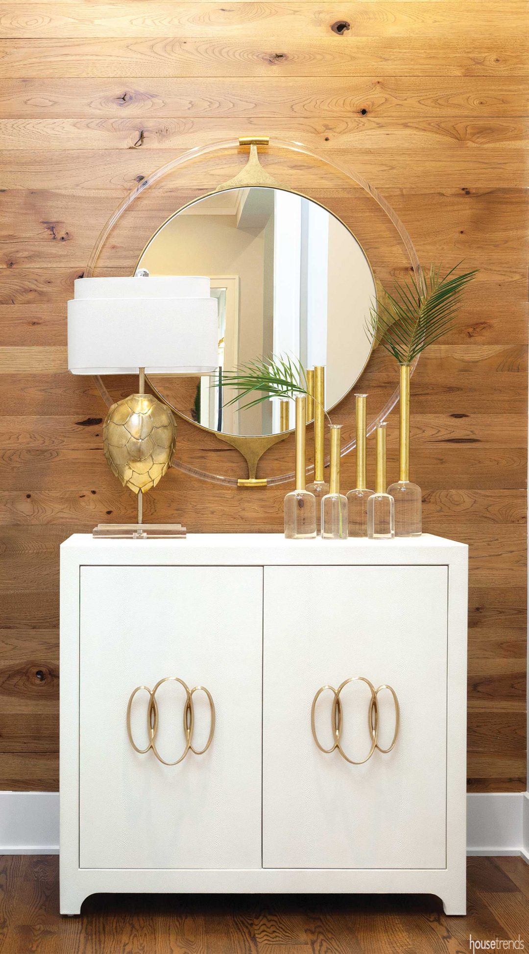 The lustrous alloy of brass is back in the interior design spotlight