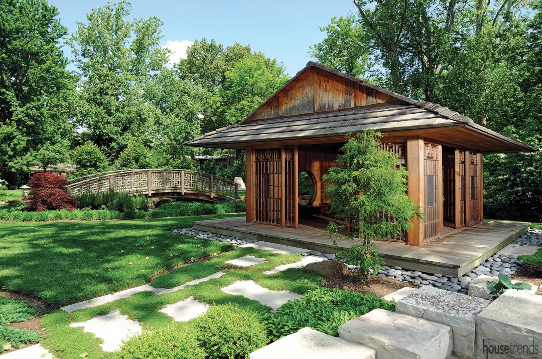 Tranquil outdoor spaces