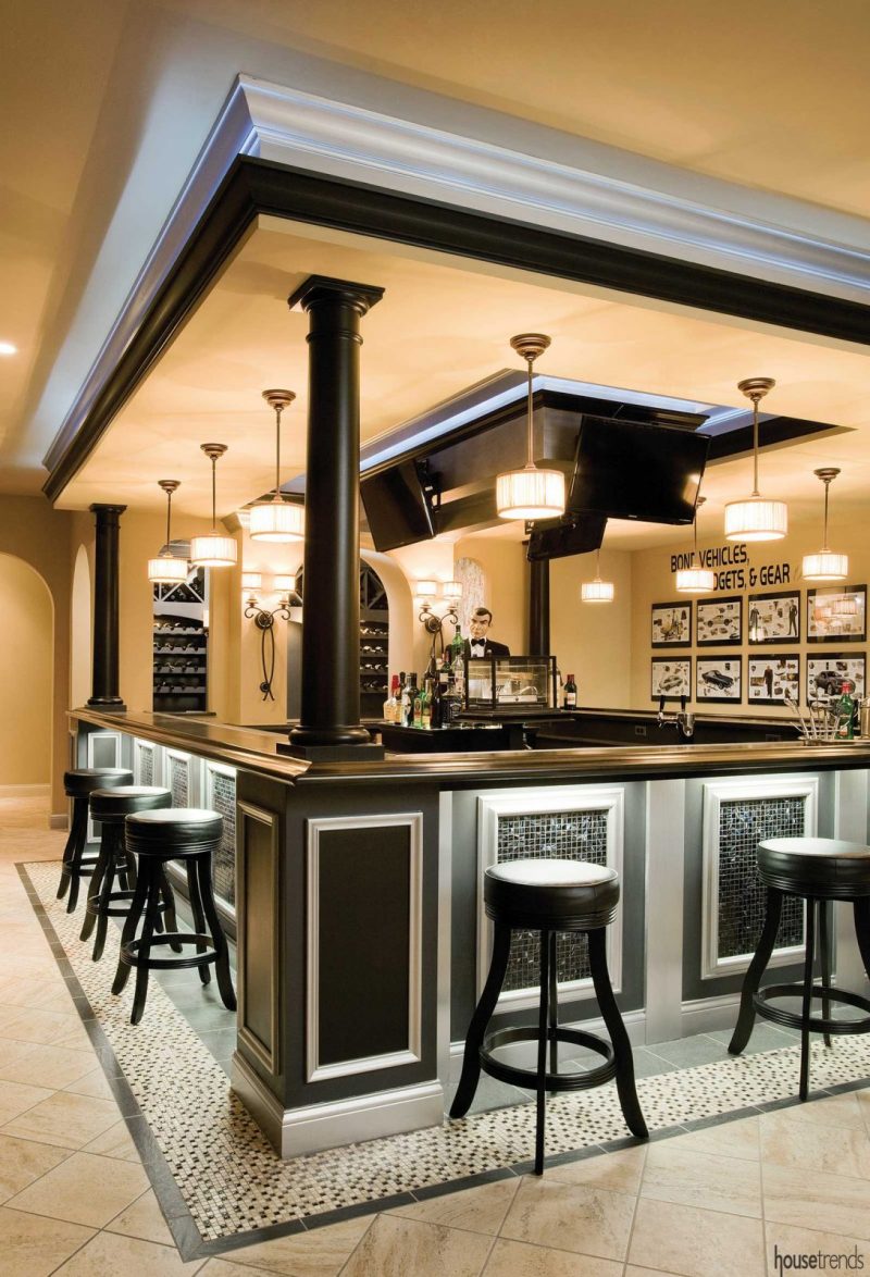 Fully Stocked Home Bars