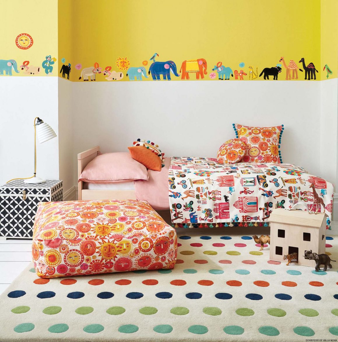 Creativity and color highlight today's kids' room decor