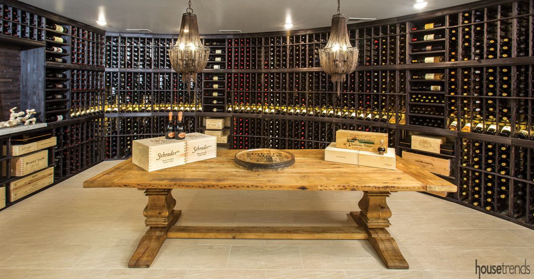 Wine cellar grows from a perfect pairing in this Indian Hill home