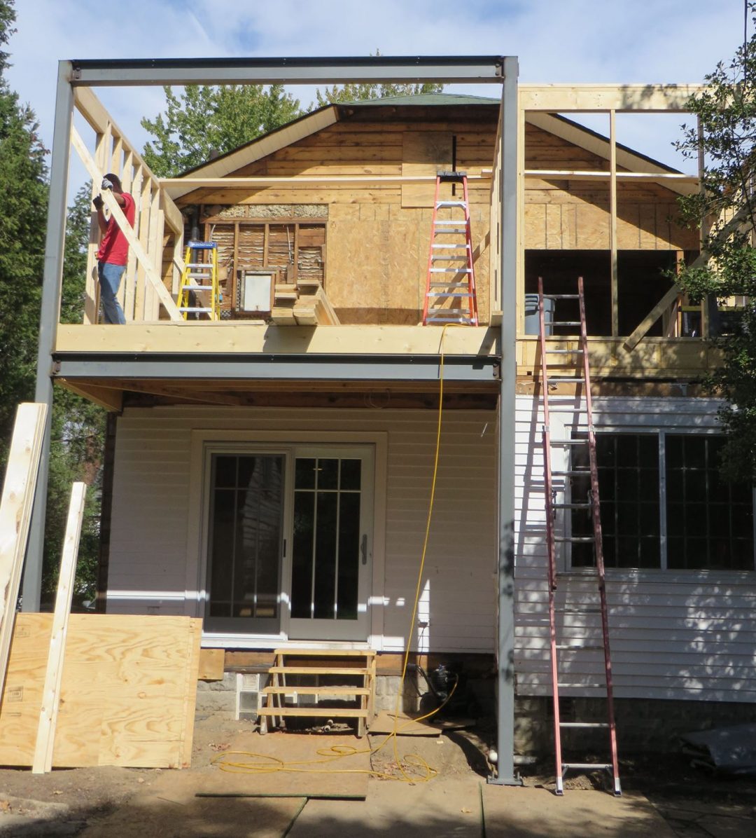 Clever addition of master suite in Clintonville home
