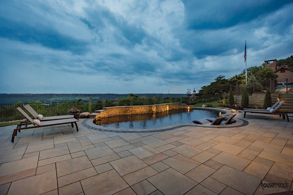 Layers of outdoor living - Housetrends