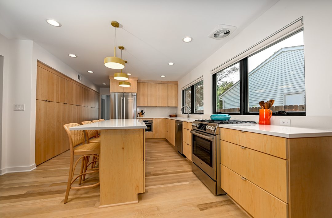 Family-friendly kitchen remodel