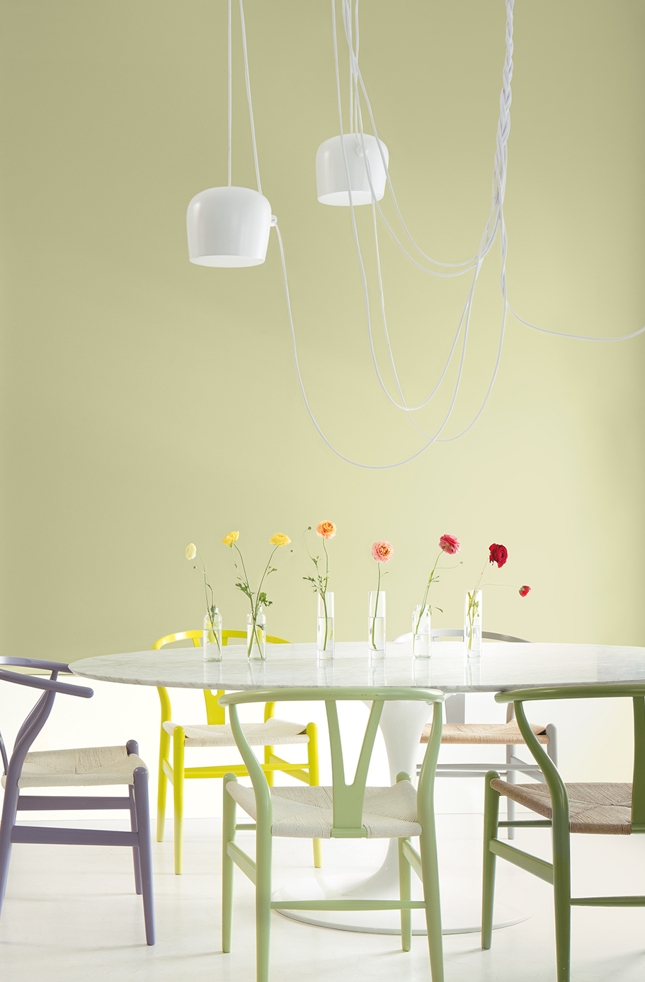 7 paint colors for a spring palette